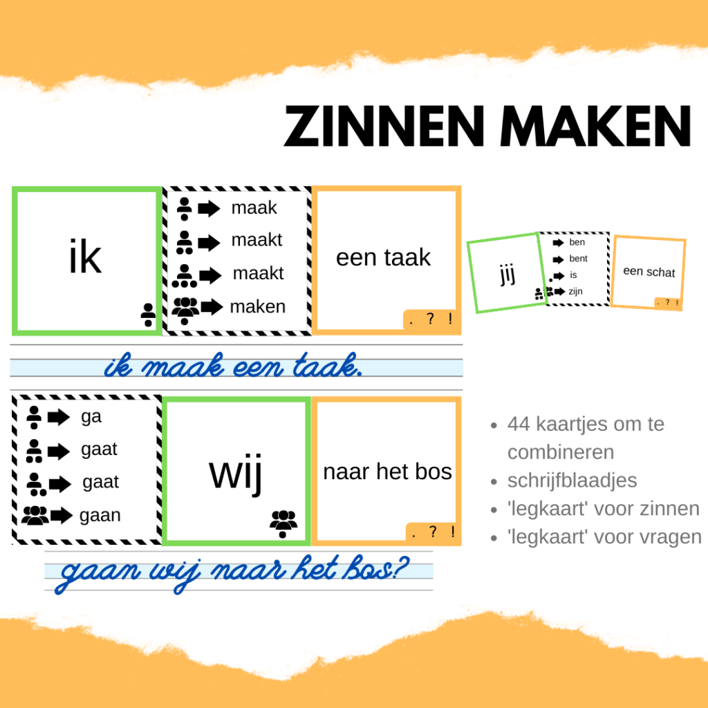 Zinnen maken – In Mijn Klas Zinnen maken – In Mijn Klas